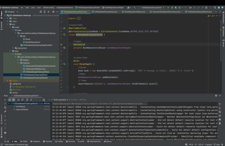 SpringBoot: Resetting H2 database before each integration test – Better ...