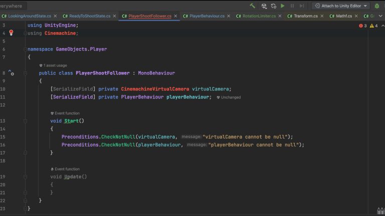 Unity 3D: Can’t see Cinemachine in C# script – Better-Coding